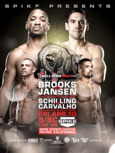 Bellator 136 Receives Will Brooks-Dave Jansen, Joe Schilling-Rafael ...