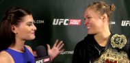 UFC 184: Ronda Rousey Backstage Interview | Full Contact Fighter