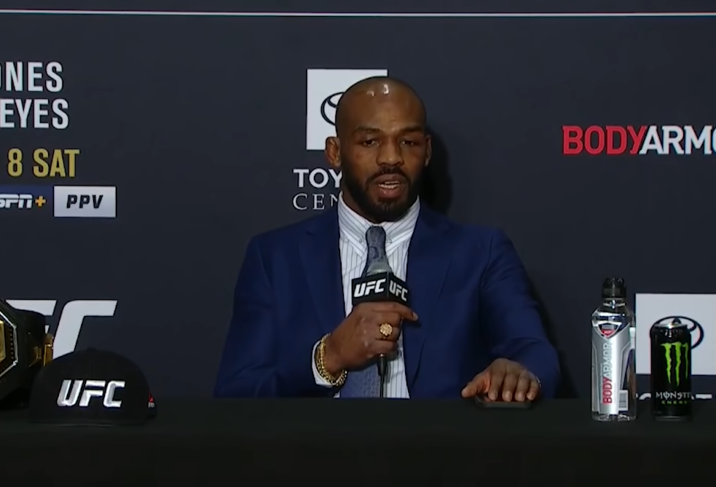 Report: Jon Jones Arrested Hours After UFC HOF Induction, Charged With ...