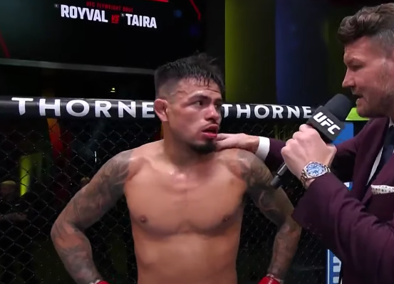 UFC Vegas 98: Brandon Royval Octagon Interview | Full Contact Fighter